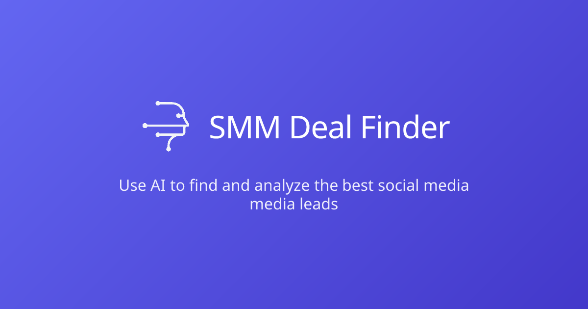 SMM Deal Finder Pricing | Become an AI-Powered SMM Business with every plan